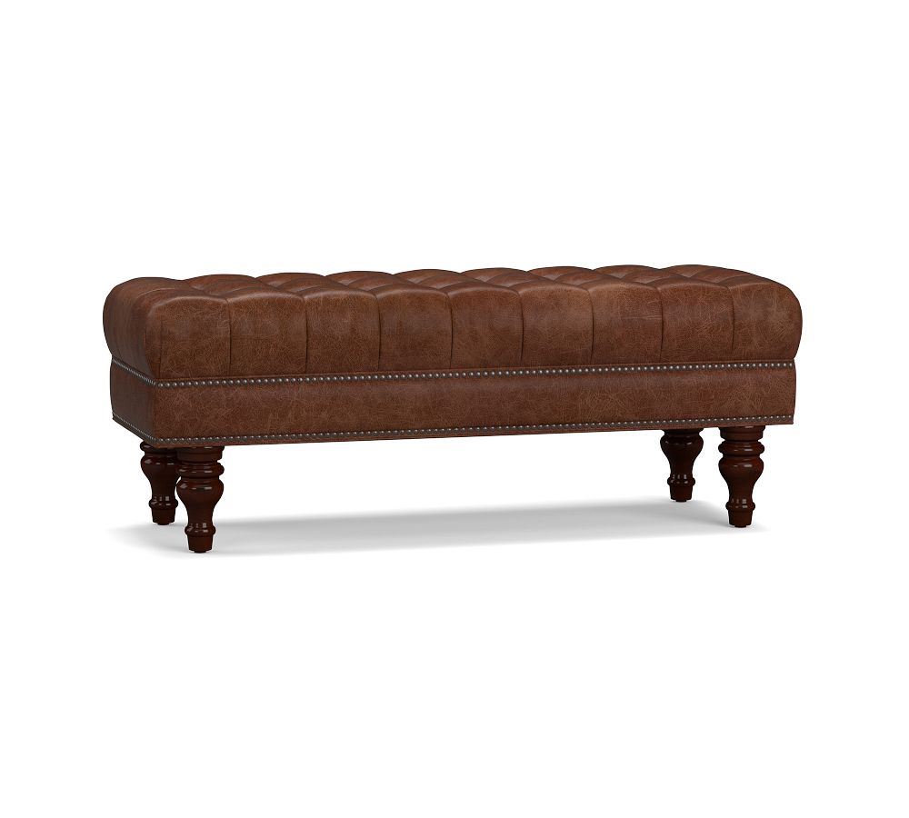 Martin Leather Bench | Pottery Barn