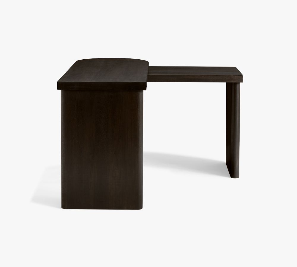 Cayman Rotating L-Shaped Desk | Pottery Barn