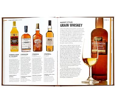 OPEN BOX: World Whiskey Leather-Bound Book | Pottery Barn