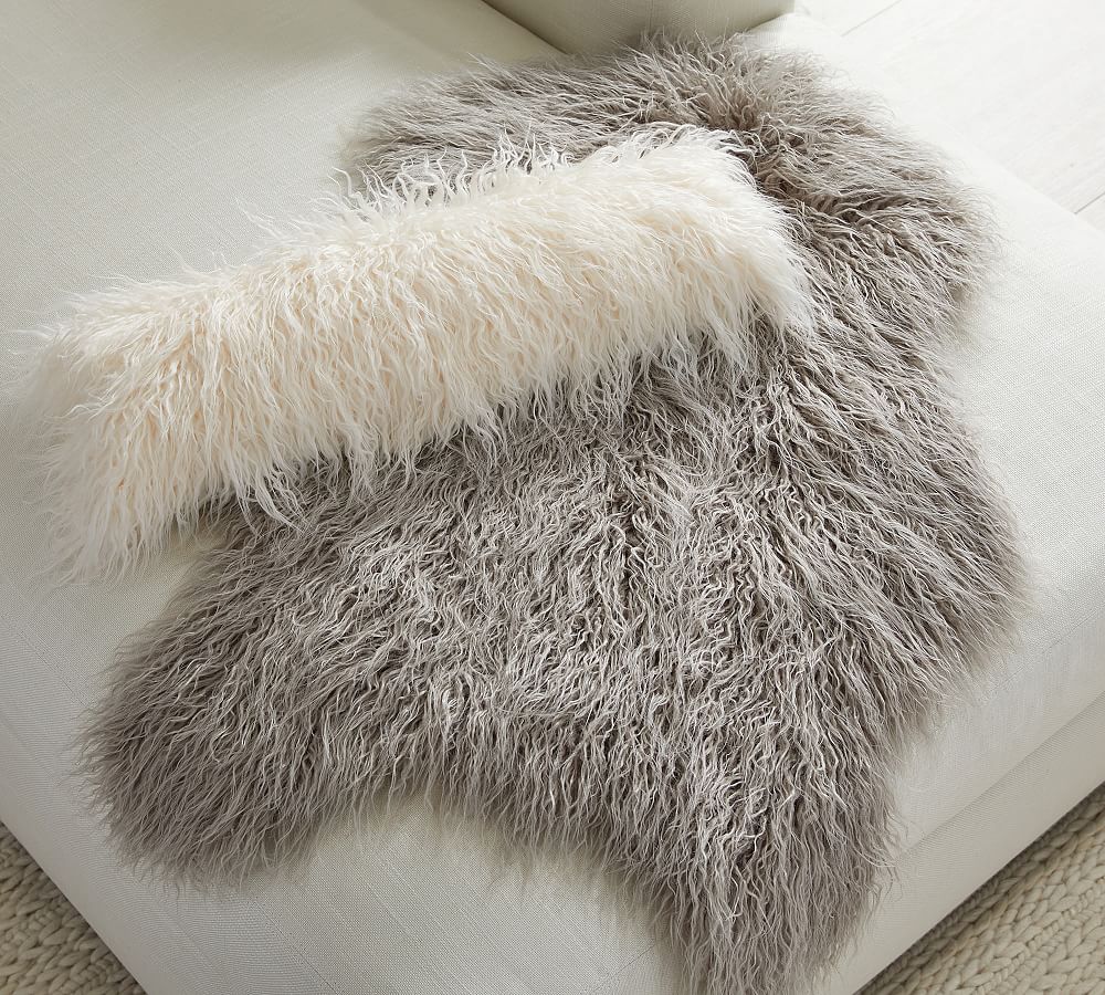 Mongolian Faux Fur Hide | Pottery Barn