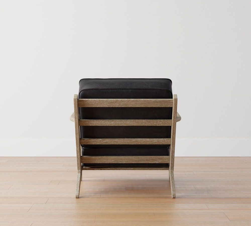 Raylan Leather Armchair | Pottery Barn