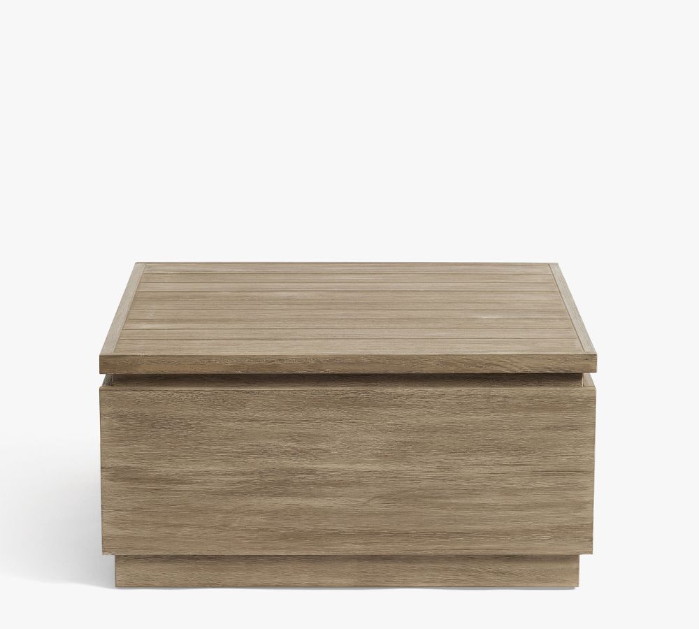 Indio FSC® Eucalyptus Modern Platform Coffee Table with Storage ...