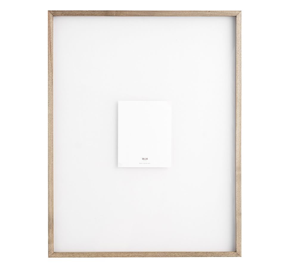 Floating Wood Gallery Frames | Pottery Barn