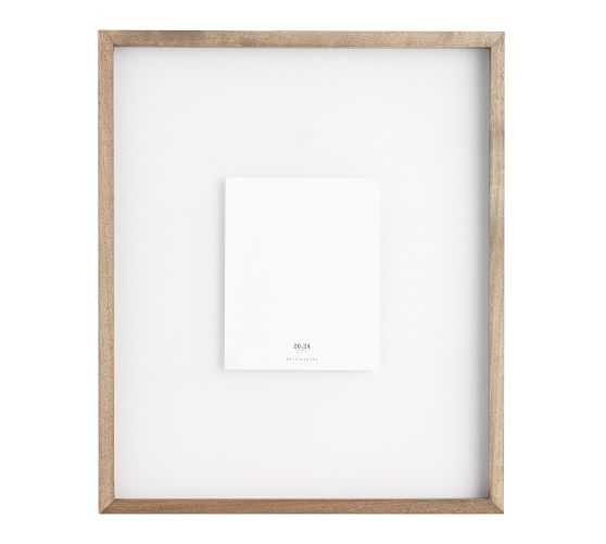 Floating Wood Gallery Frames | Pottery Barn