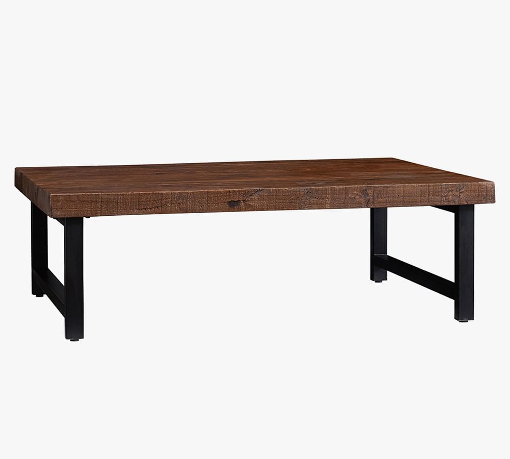 Griffin Rectangular Reclaimed Wood Coffee Table | Pottery Barn