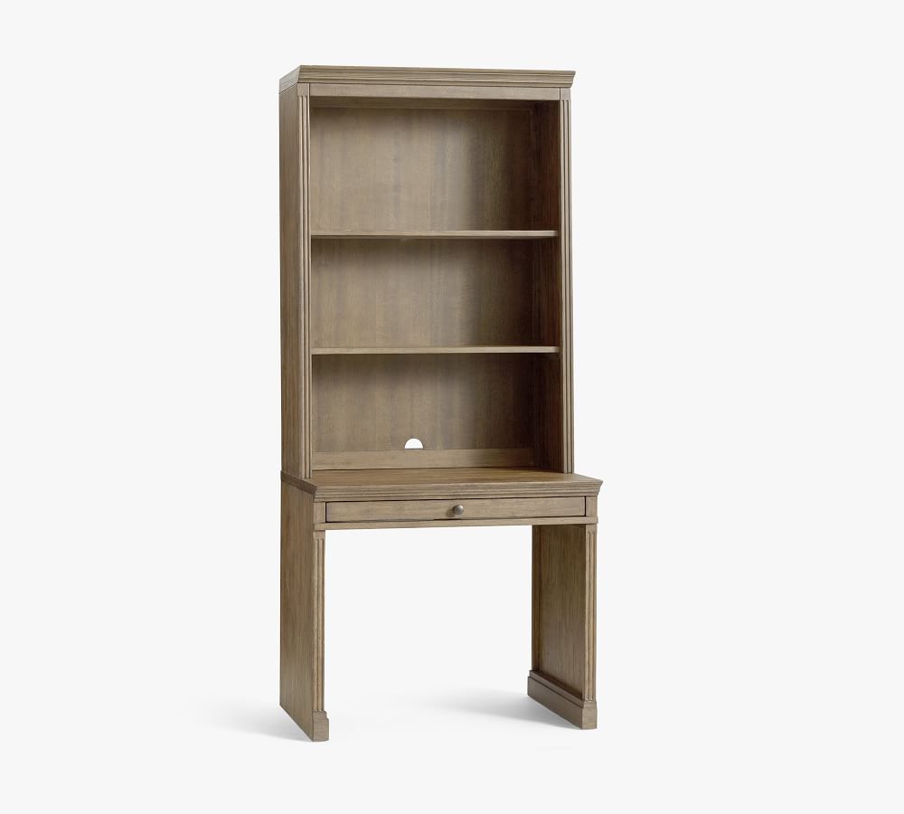 Livingston Writing Desk with Bookcase | Pottery Barn
