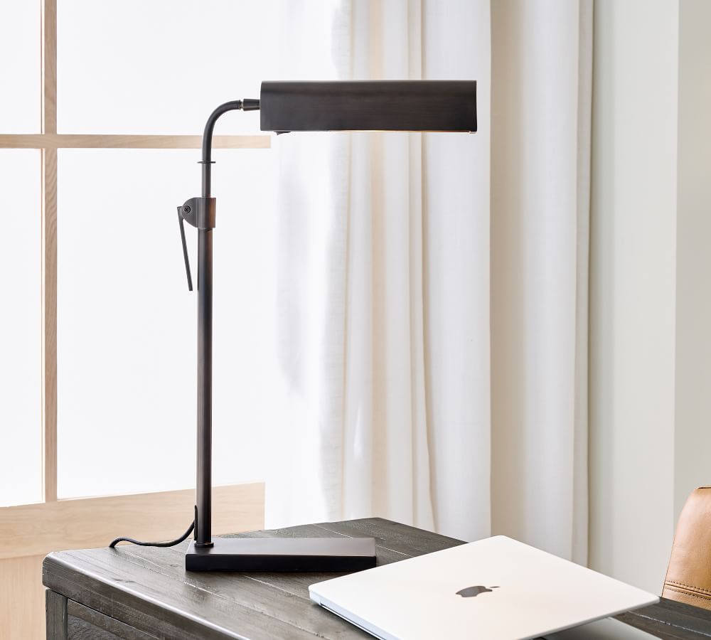 Sherman Metal Library Task Table Lamp | Pottery Barn