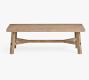 Rustic Farmhouse Rectangular Coffee Table | Pottery Barn