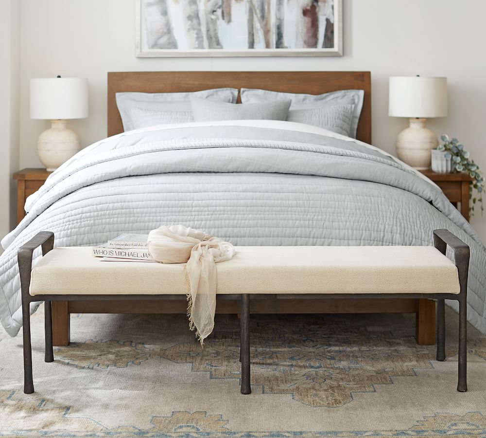 Bodhi King Bench | Pottery Barn