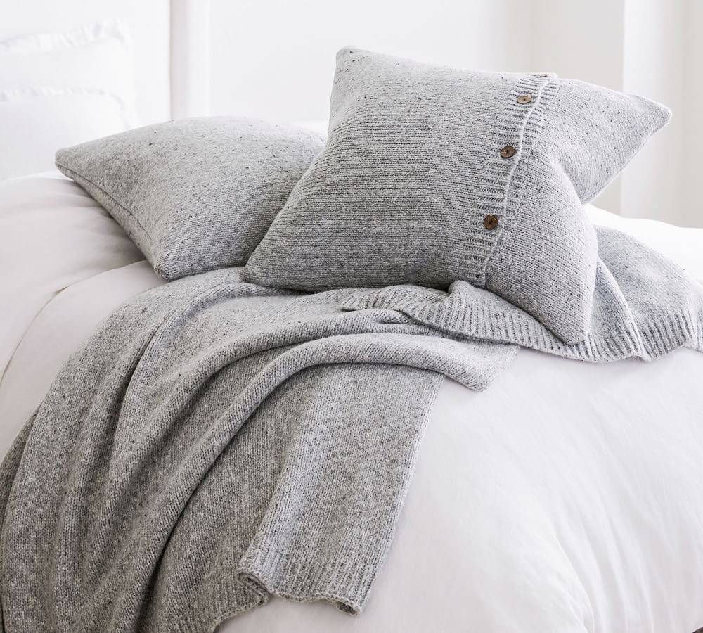 Cozy Sweater Knit Blanket | Pottery Barn
