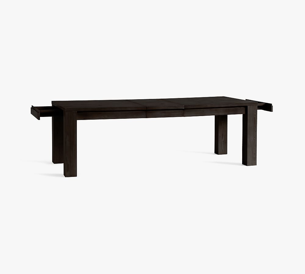 Folsom Storage Extending Dining Table | Pottery Barn