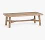 Rustic Farmhouse 54" Coffee Table | Pottery Barn