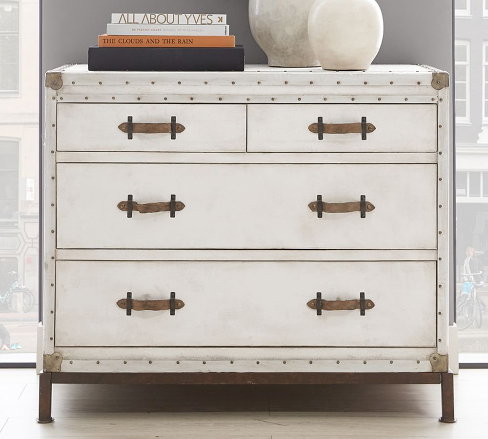 Ludlow Trunk 4-Drawer Dresser | Pottery Barn