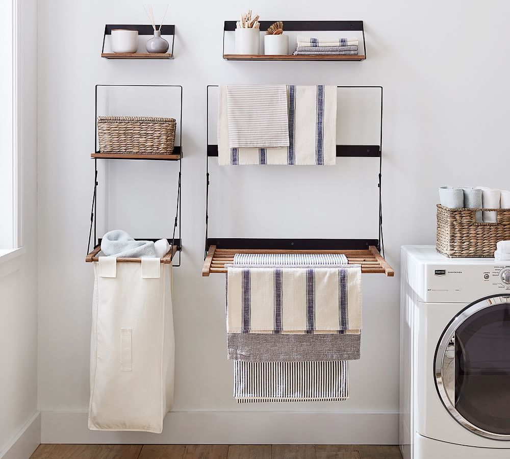Trenton 4-Piece Essential Laundry Set | Pottery Barn