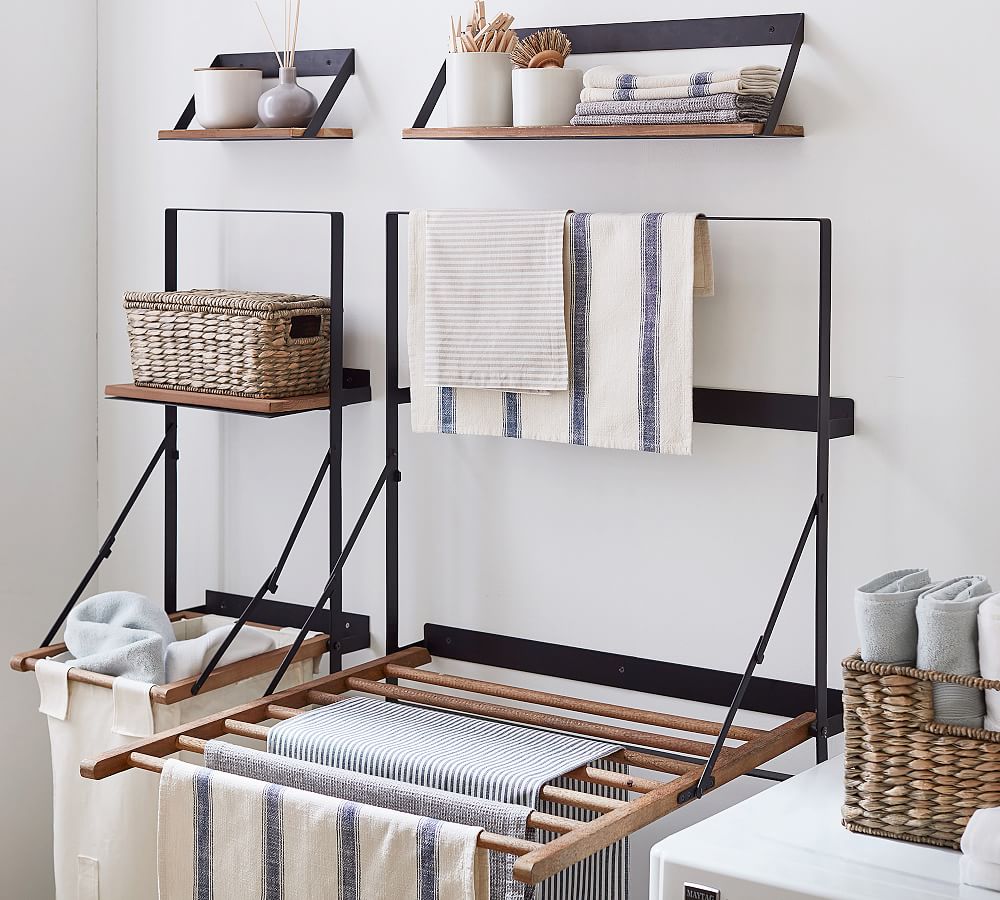 Trenton 4-Piece Essential Laundry Set | Pottery Barn