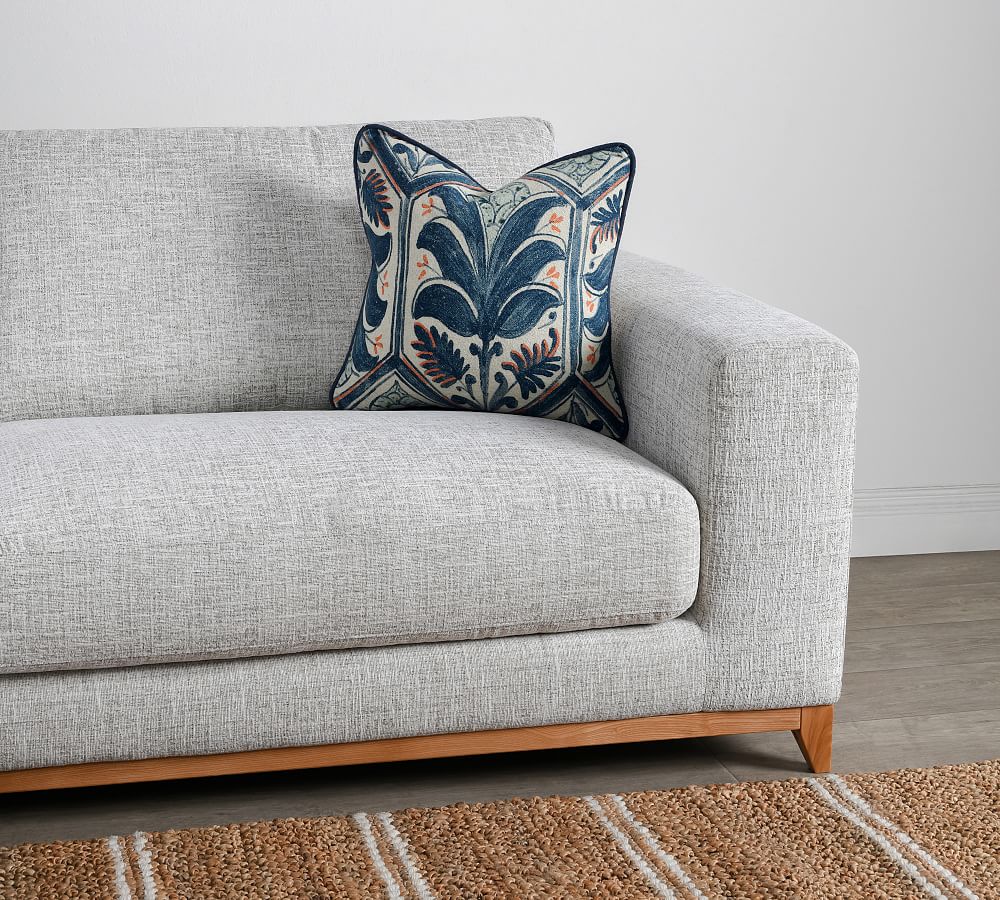 Palm Throw Pillow Cover | Pottery Barn