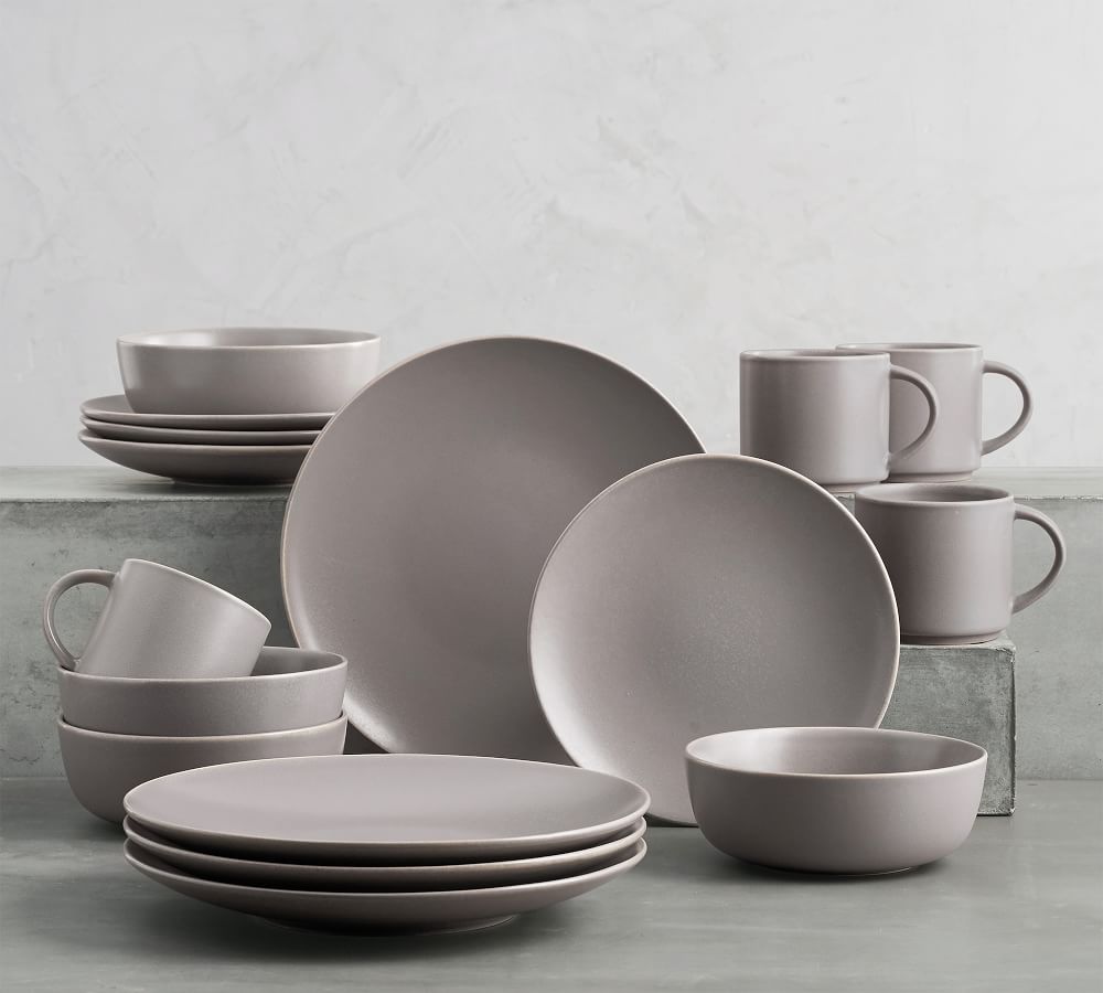 Mason 16-Piece Dinnerware Set | Pottery Barn