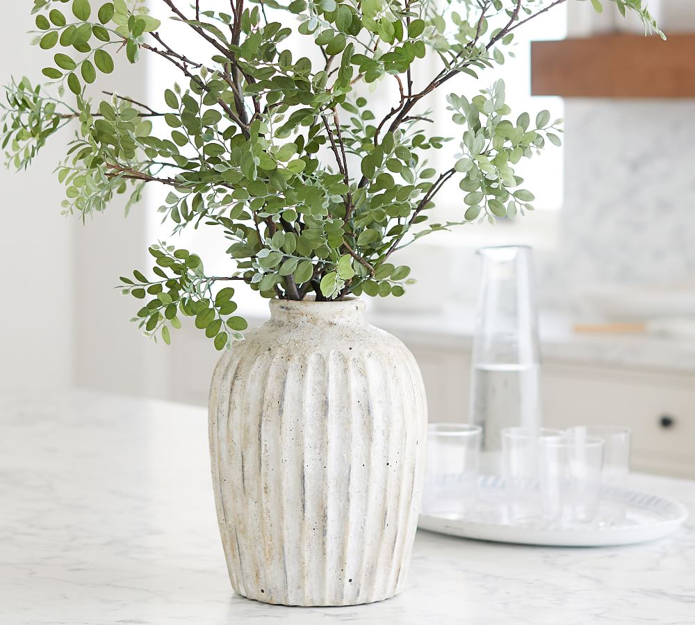 Weathered Handcrafted Terracotta Vases | Pottery Barn