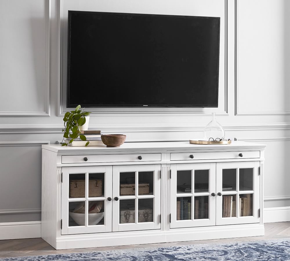 Livingston 2-Door Media Console | Pottery Barn