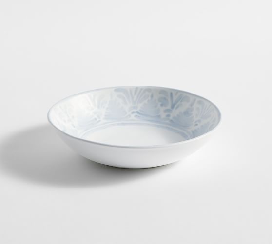 Chambray Tile Stoneware Serving Bowls | Pottery Barn