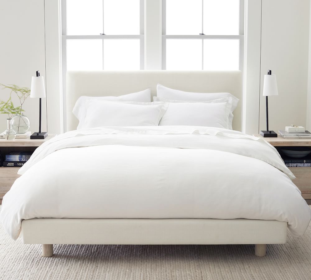 Pottery Barn White Bed