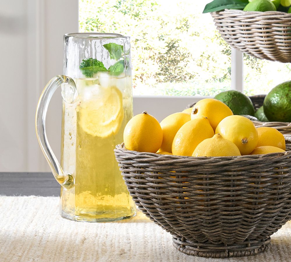 Hammered Outdoor Pitcher | Pottery Barn