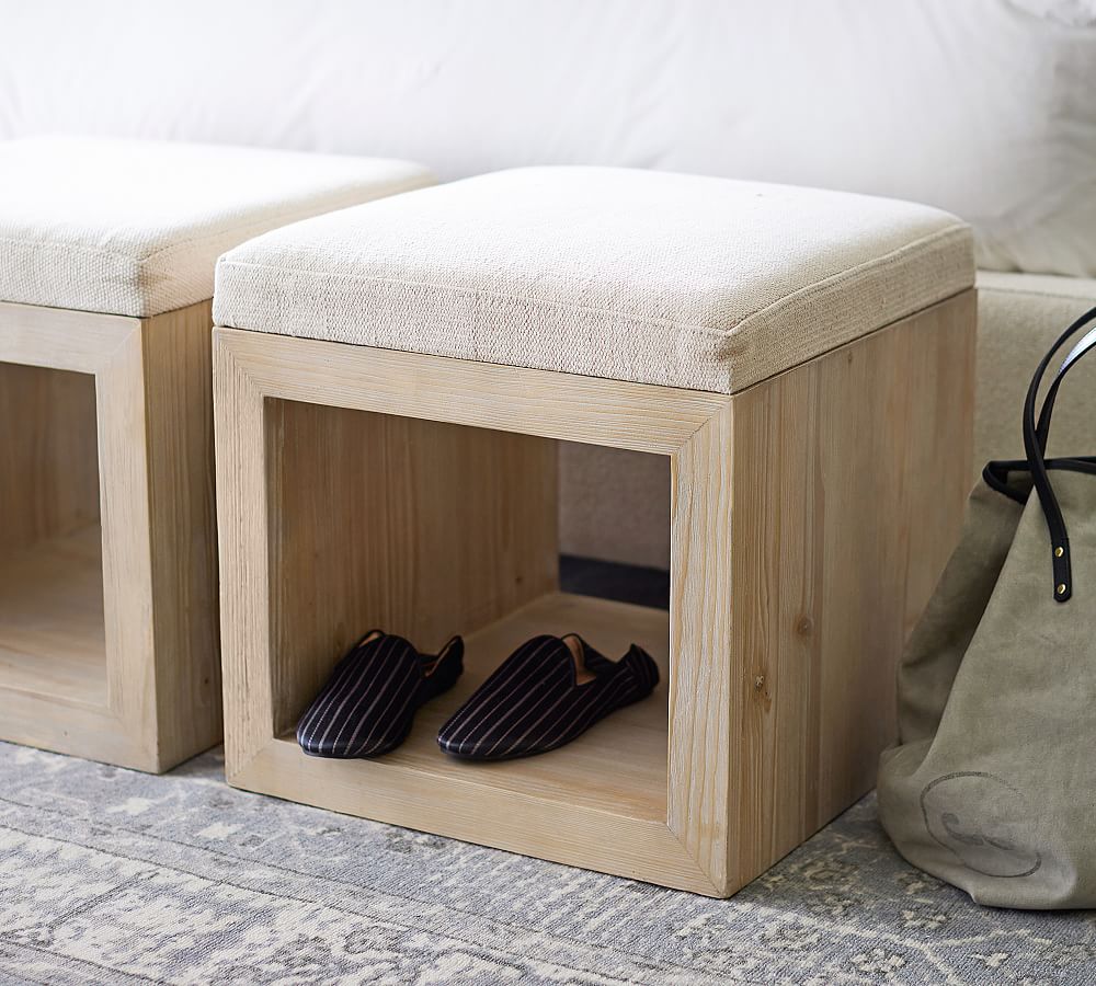 Folsom Square Accent Cube | Pottery Barn