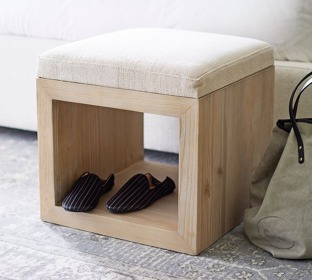 Folsom Square Accent Cube | Pottery Barn
