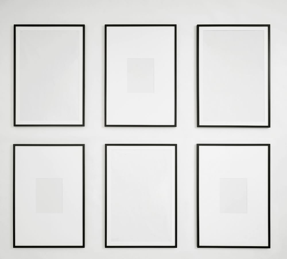 Multi-Mat Wood Gallery Oversized Frames | Pottery Barn
