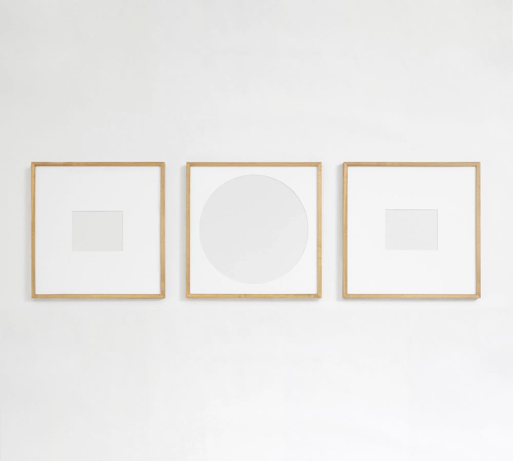 Multi-Mat Wood Gallery Frames | Pottery Barn