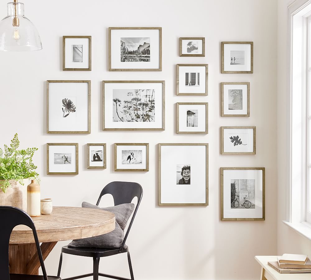 15-Piece Wood Gallery Frame Set | Pottery Barn