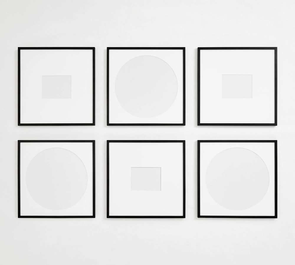 Multi-Mat Wood Gallery Frames | Pottery Barn