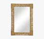 Cameron Jute Rectangular Mirror - 40"W x 55"H | Pottery Barn