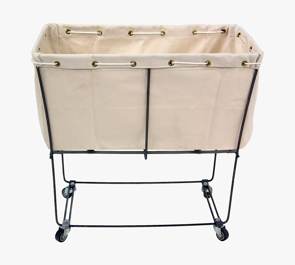Rolling Laundry Cart With Removable Liner | Pottery Barn
