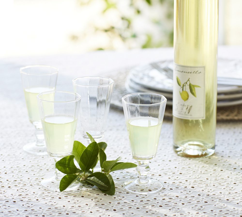Monique Lhuillier Viola Limoncello Glasses - Set of 4 | Pottery Barn