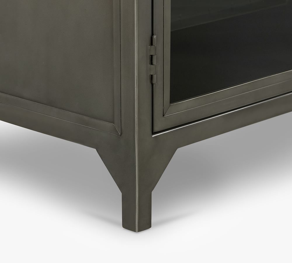 Harmon Glass Storage Cabinet | Pottery Barn