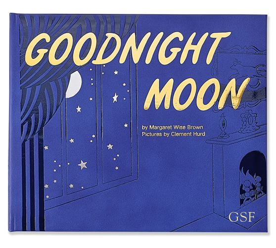 Goodnight Moon by Margaret Wise Brown Leather-Bound Book | Pottery Barn