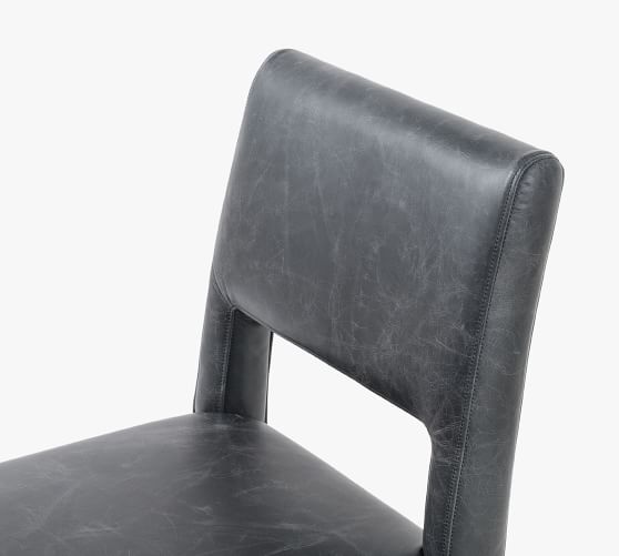Belfast Leather Swivel Desk Chair | Pottery Barn