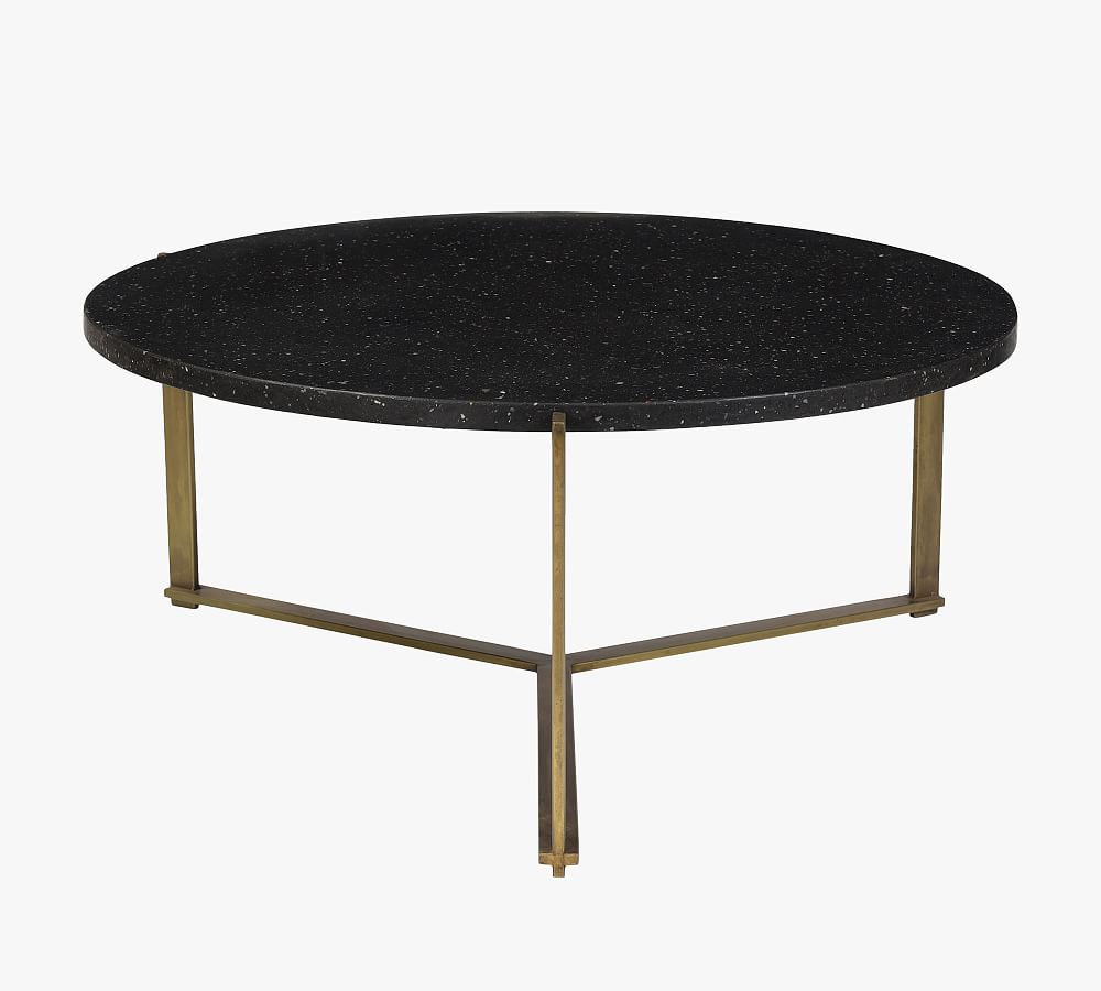 Lin Round Coffee Table | Pottery Barn