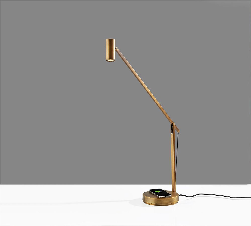 Knox Charge USB LED Task Lamp | Pottery Barn