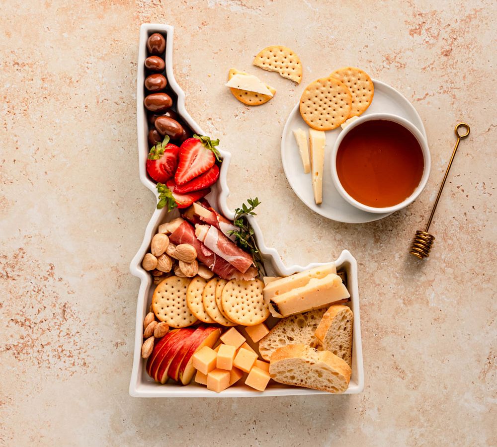 Lark Handmade Porcelain State Platter | Pottery Barn