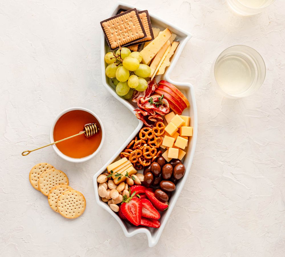 Lark Handmade Porcelain State Platter | Pottery Barn