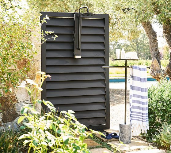 Malibu Metal Outdoor Privacy Screen | Pottery Barn