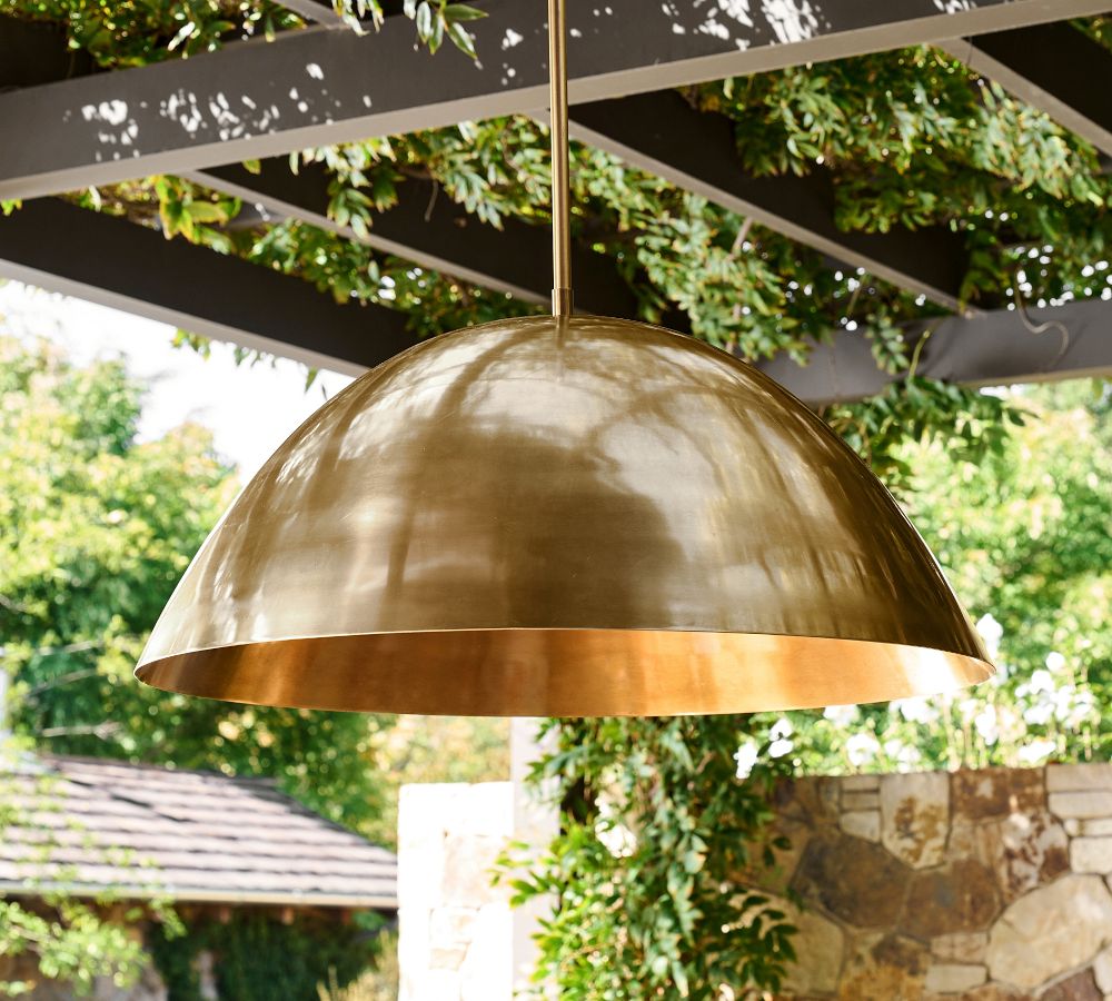 Sloane Metal Dome Pendant | Pottery Barn