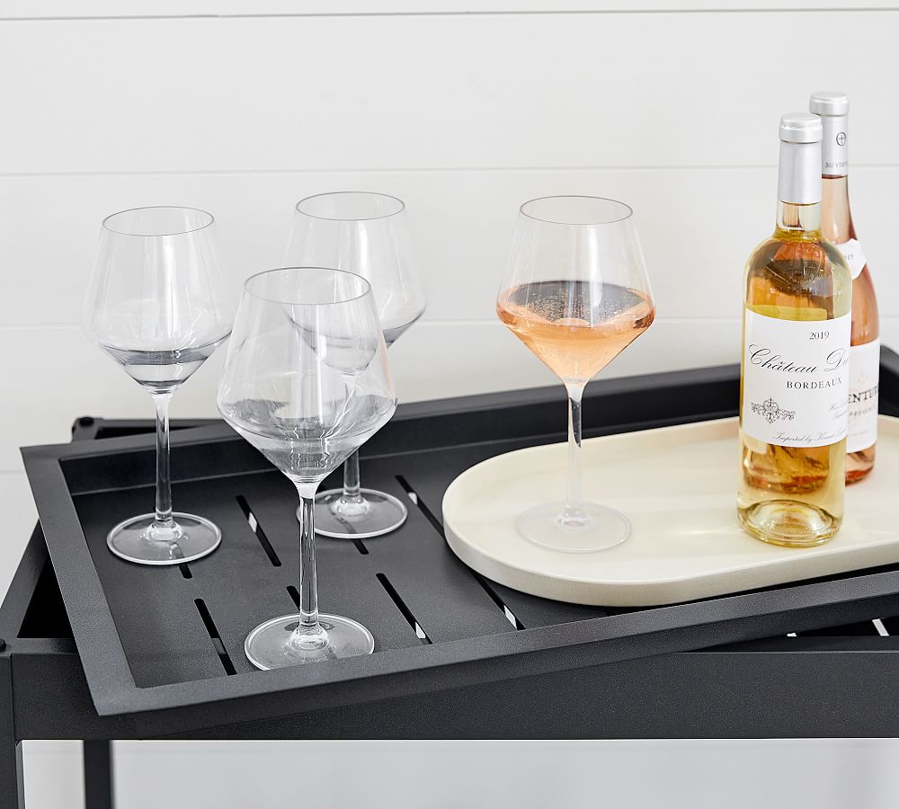 Indio Metal Outdoor Bar Cart | Pottery Barn