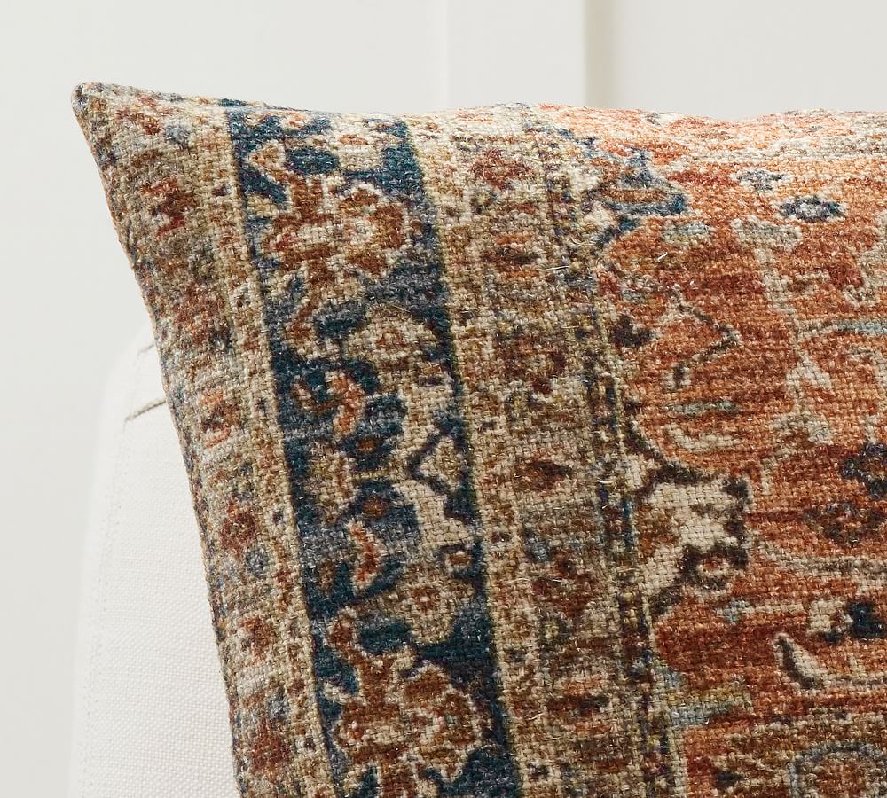 Farida Printed Throw Pillow | Pottery Barn