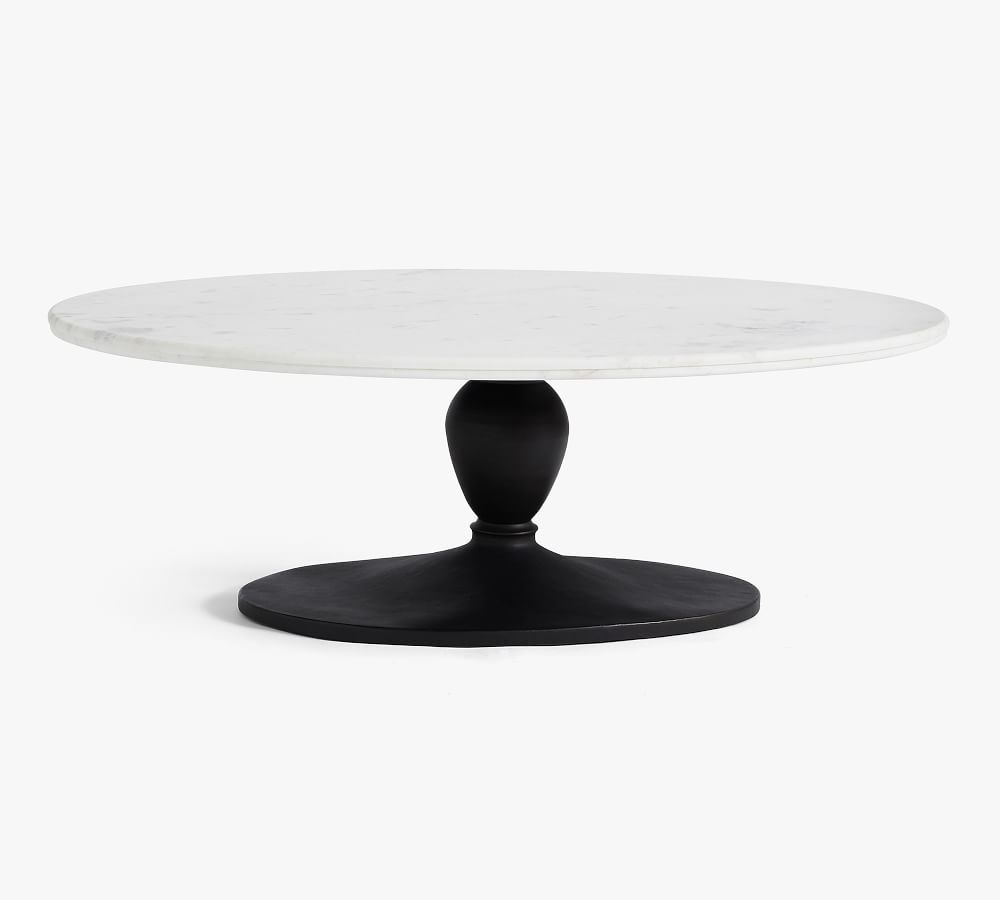 Pottery Barn Marble Coffee Table