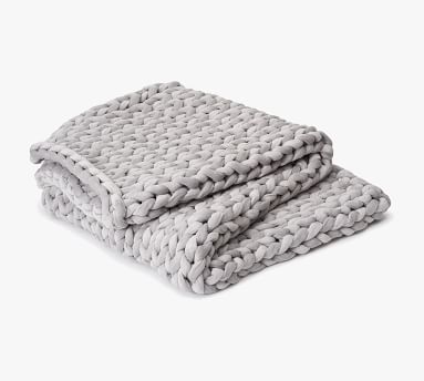 Bearaby Velvet Napper Weighted Blanket | Pottery Barn