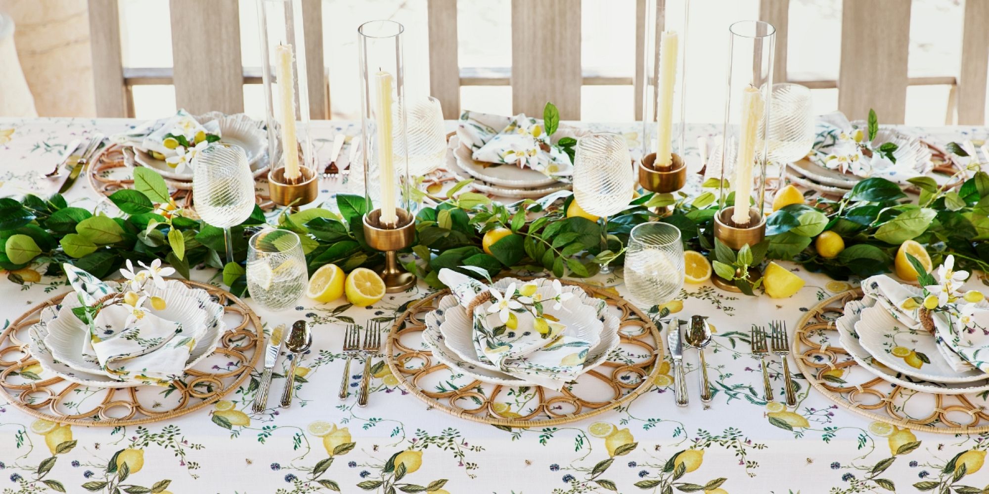 Monique Lhuillier Positano Melamine Dinner Plates - Set of 4 | Pottery Barn