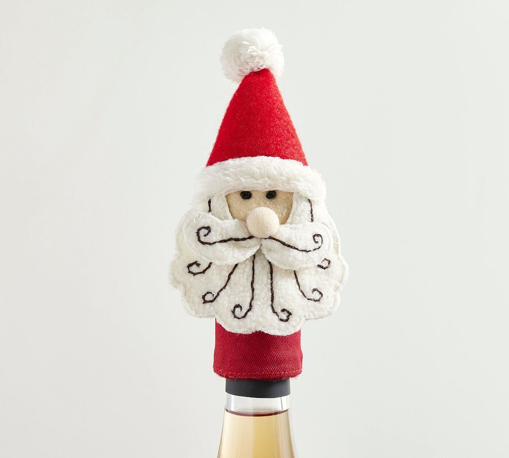 Holiday Wine Toppers | Pottery Barn